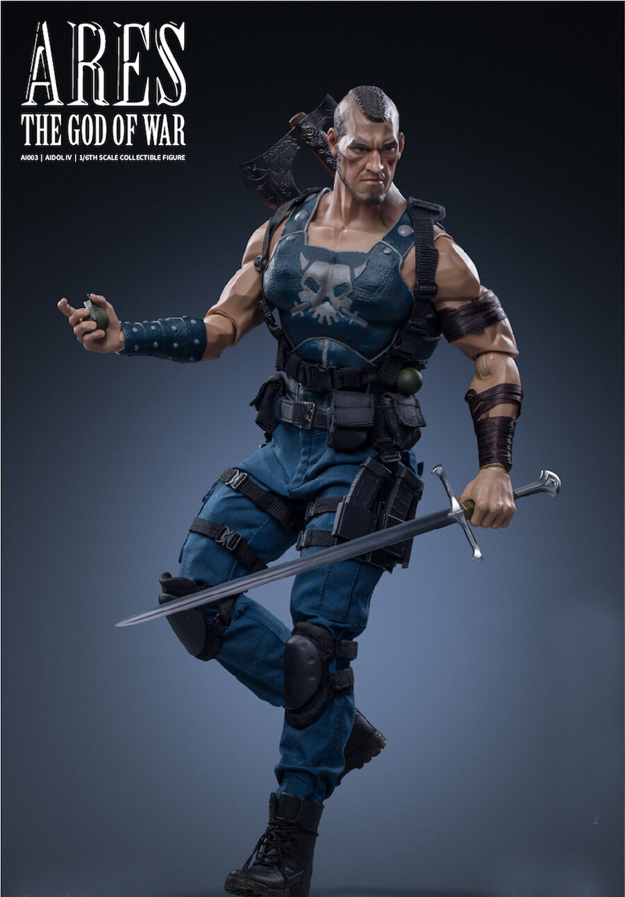 1/6 The God Of War Ares Greek mytholo Action Figure Collection Toy IN ...