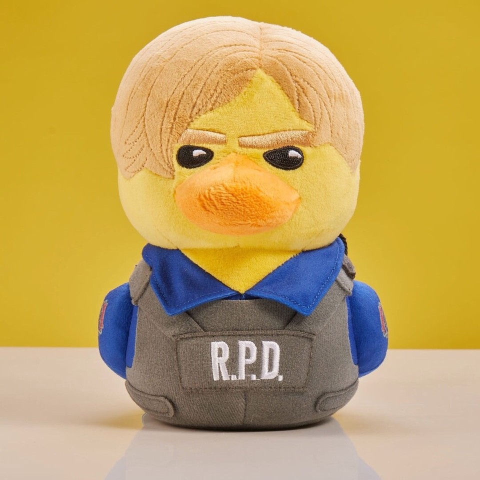 TUBBZ Resident Evil: Leon S Kennedy Collectable Duck Plushie Official ...
