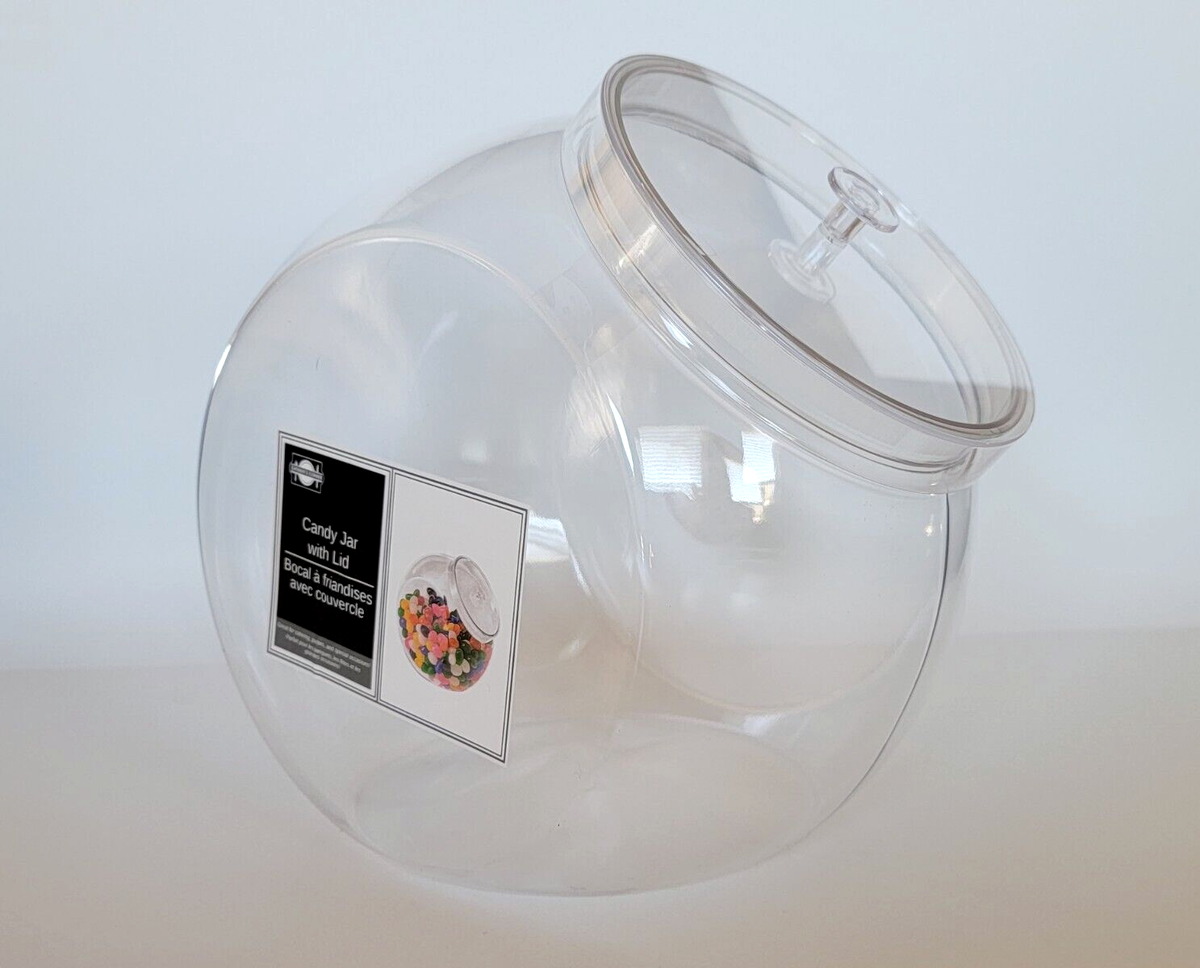 Plastic Candy Canisters Plastic Candy Jars With Lids Bed Bath