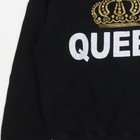 Famona Womens Black Cotton Blend Sweatshirt Size XS - Queen | eBay UK