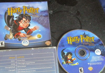 Harry Potter and the Sorcerer's Stone (EA Games) DISC & ART ONLY no ...