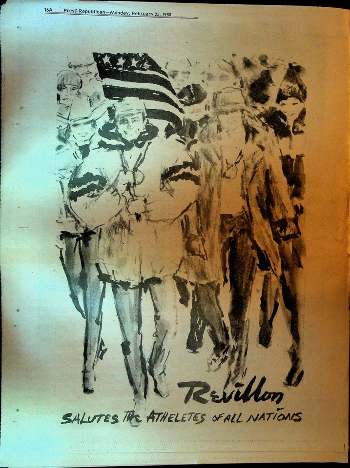 Plattsburgh Press Republican February 25 1980 Olympics Today Miracle on ...