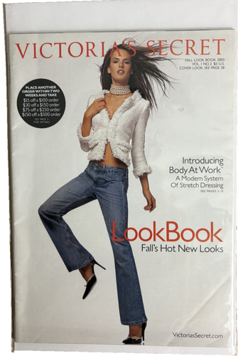 Victoria's Secret Fall Lookbook 2003 Catalog VOL. 1 | eBay
