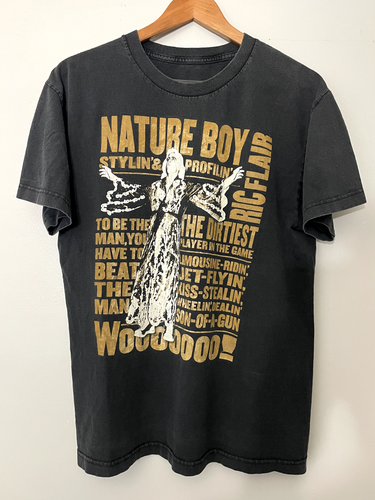 WWE Nature Boy Ric Flair 16X Champion Wrestling Shirt Size L LOOK | eBay