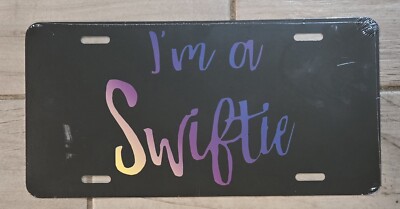 "I'm a Swiftie" Taylor Themed License Plate | eBay