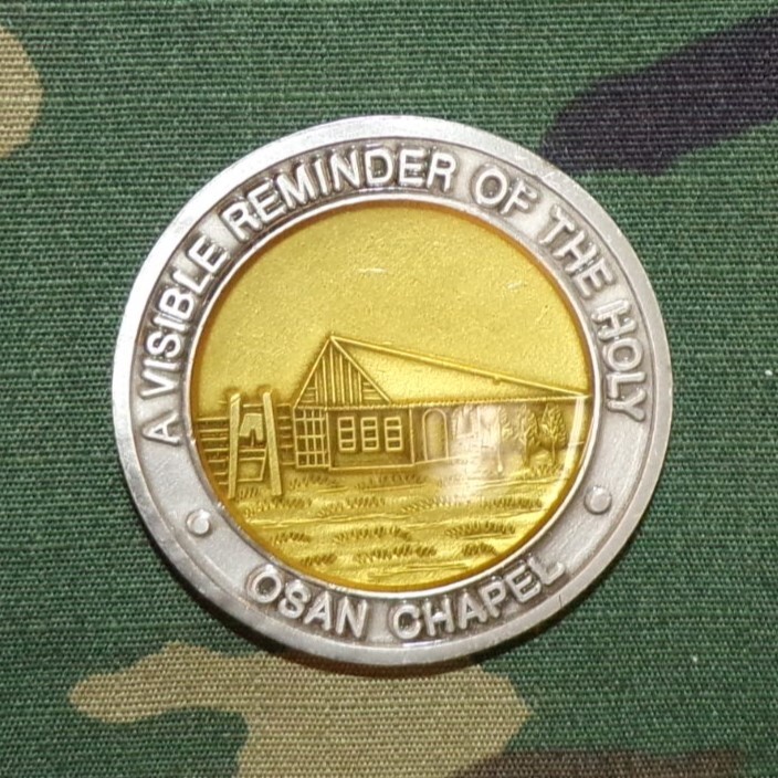 Original USAF Chaplain Service Osan Chapel Challenge Coin | eBay