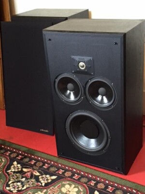 Polk Audio Black Model 10 Studio Monitor Speakers with original tilt ...