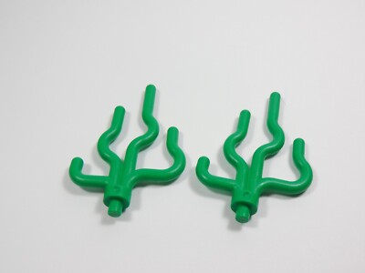 LEGO 2 Bright Green Seaweed Plants Minifig G11 | eBay