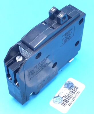 New Circuit Breaker Square D QO1515 15 Amp 1 Pole Tandem Twin No Hook ...