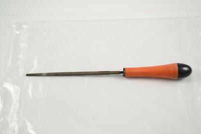 Unbranded 6" Inch Round Coarse Single Cut File w/ Plastic Handle | eBay
