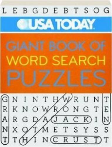 USA Today Giant Book of Word Search Puzzles - Paperback - GOOD | eBay