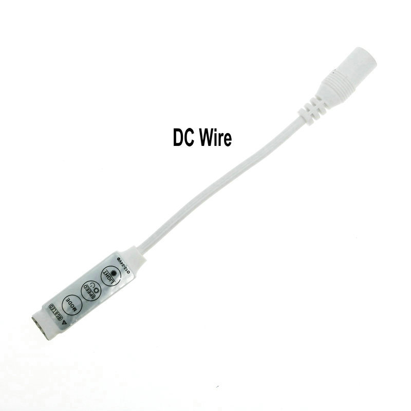 LED RGB Controler DC12V Mini 3 Key LED RGB Controller for RGB LED Strip ...