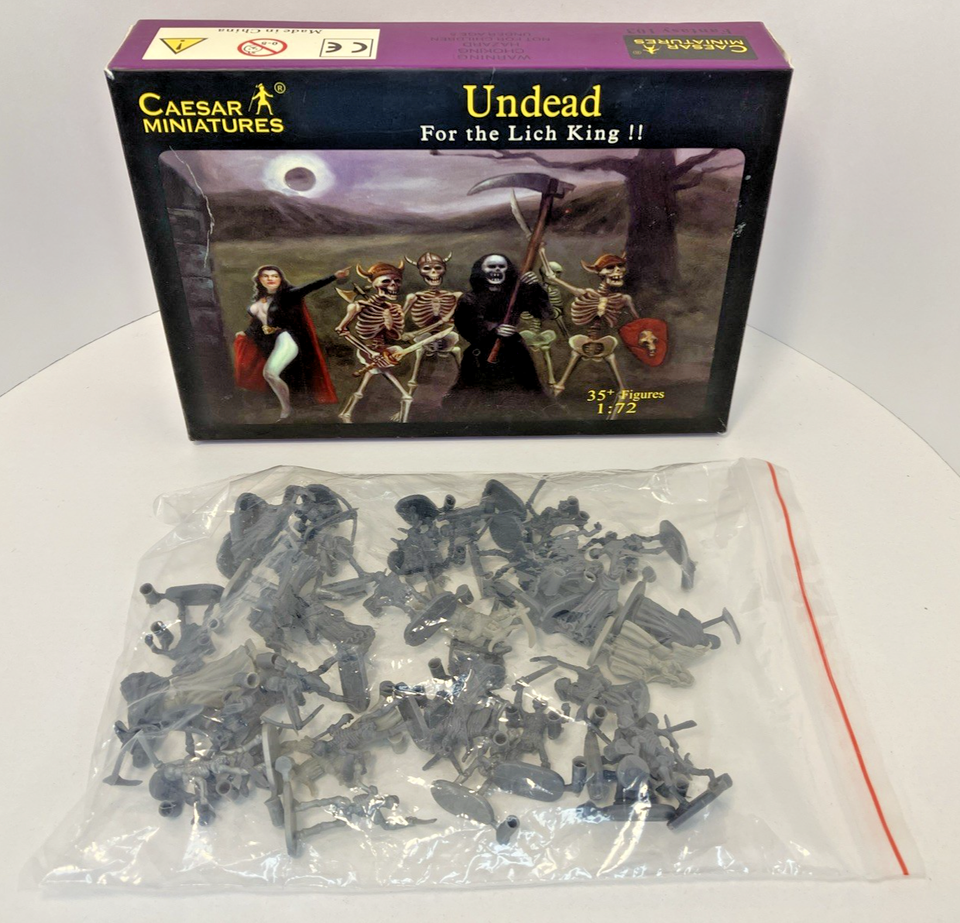 Caesar Miniatures Undead For the Lich King 1/72 FANTASY 103 New In Box ...