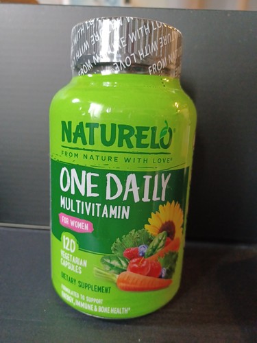 Naturelo One Daily Multivitamin For Women - 120 Vegan Capsules | eBay
