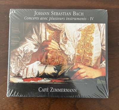 Johann Sebastian Bach Sealed CD Cafe Zimmerman FACTORY SEALED COPY | eBay