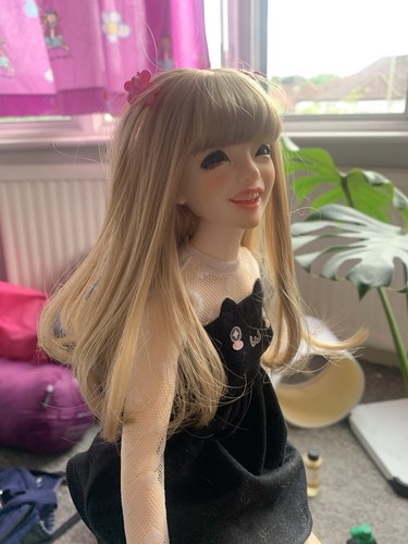LEGIT DOLLITS Miso 1/4 MSD BJD Ball Jointed Doll W/ Face up, Clothes and Wig | eBay UK