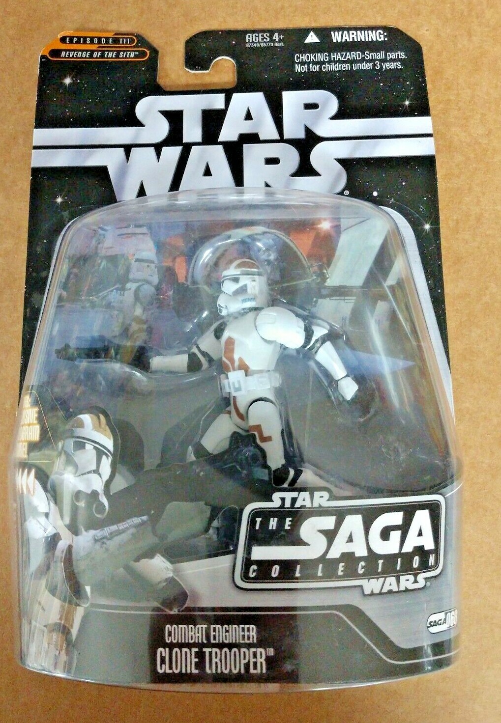 STAR WARS THE SAGA COLLECTION COMBAT ENGINEER CLONE TROOPER NIP HASBRO ...