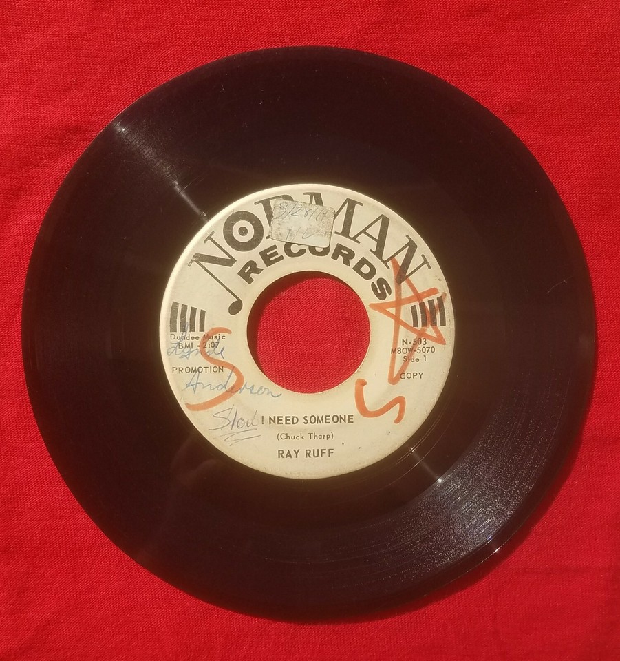 Rare TEEN ROCKER Ray Ruff HALF-PINT BABY/I NEED SOMEONE Norman 503 ...