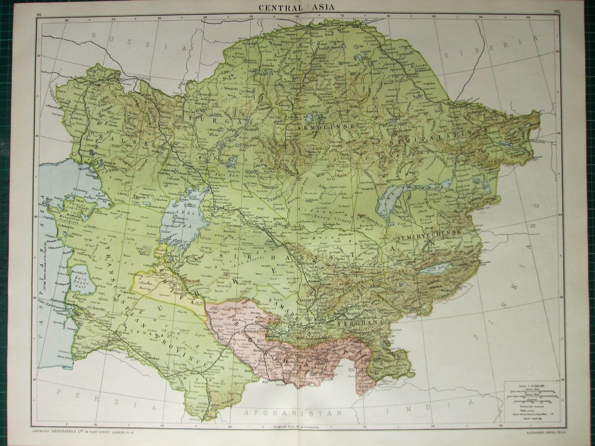 Asia Map 1900