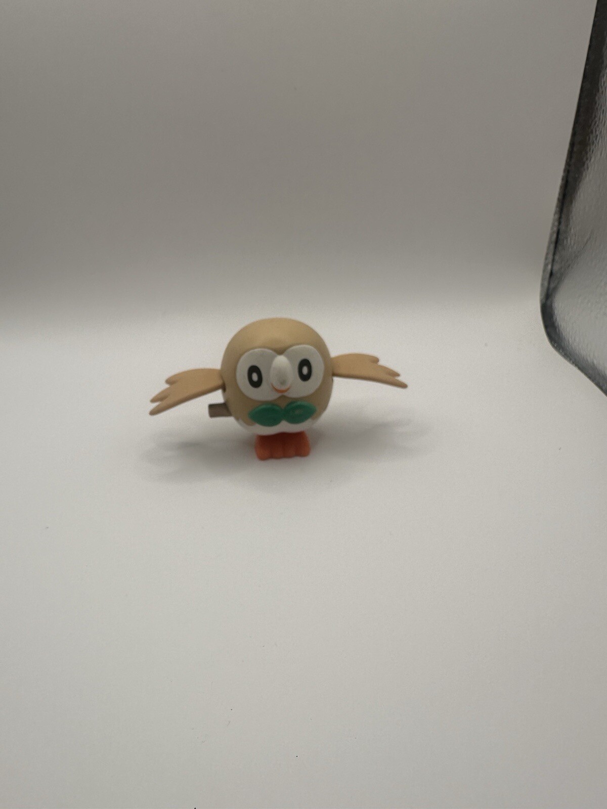 2017 McDonalds Happy Meal #6 Rowlet Pokemon Wind Up Action Figure Toy ...