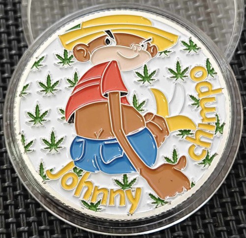 Super Troopers Johnny Chimpo Enameled 1 oz Silver w/ COA (500 Mintage ...
