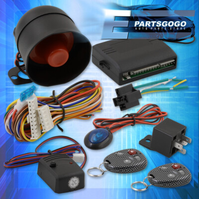 For Honda Civic Integra Carbon Fiber Remote Key Security Safety Car ...