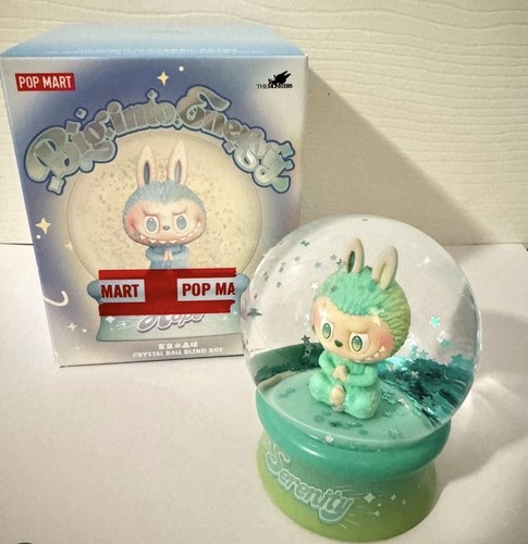 Labubu Asia Exclusive BIE Crystal Ball / Snow Globe Serenity. | eBay