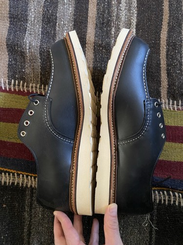 Men’s Red Wing Heritage 8106 Moc Toe Classic Oxford 13 D Black Chrome ...