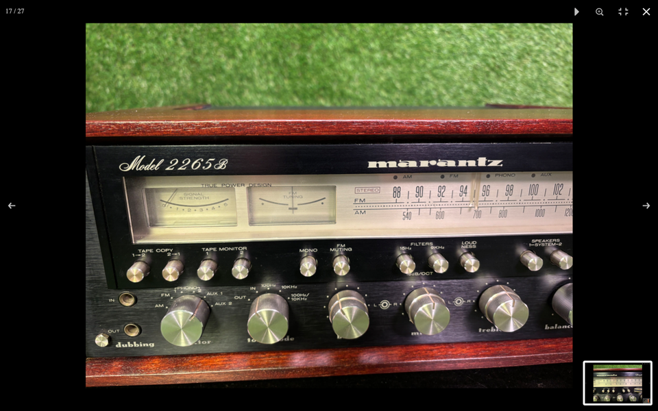 Marantz Model 2265B Receiver Black Version mit Woodcase – geprüft & top ...