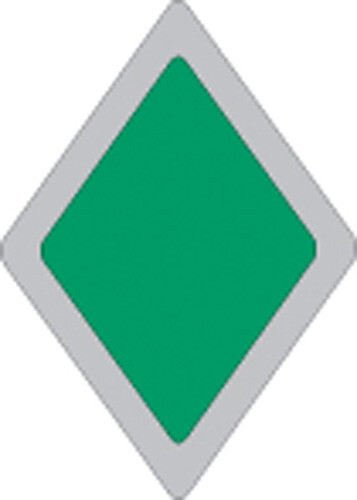 Voss Signs Green Plastic Reflective ATV Trail Blazer Diamond 264 Rb Gr ...