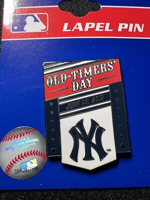 Lapel Pin Baseball Pin NY New York Yankees Pins Collectibles Old Timers ...