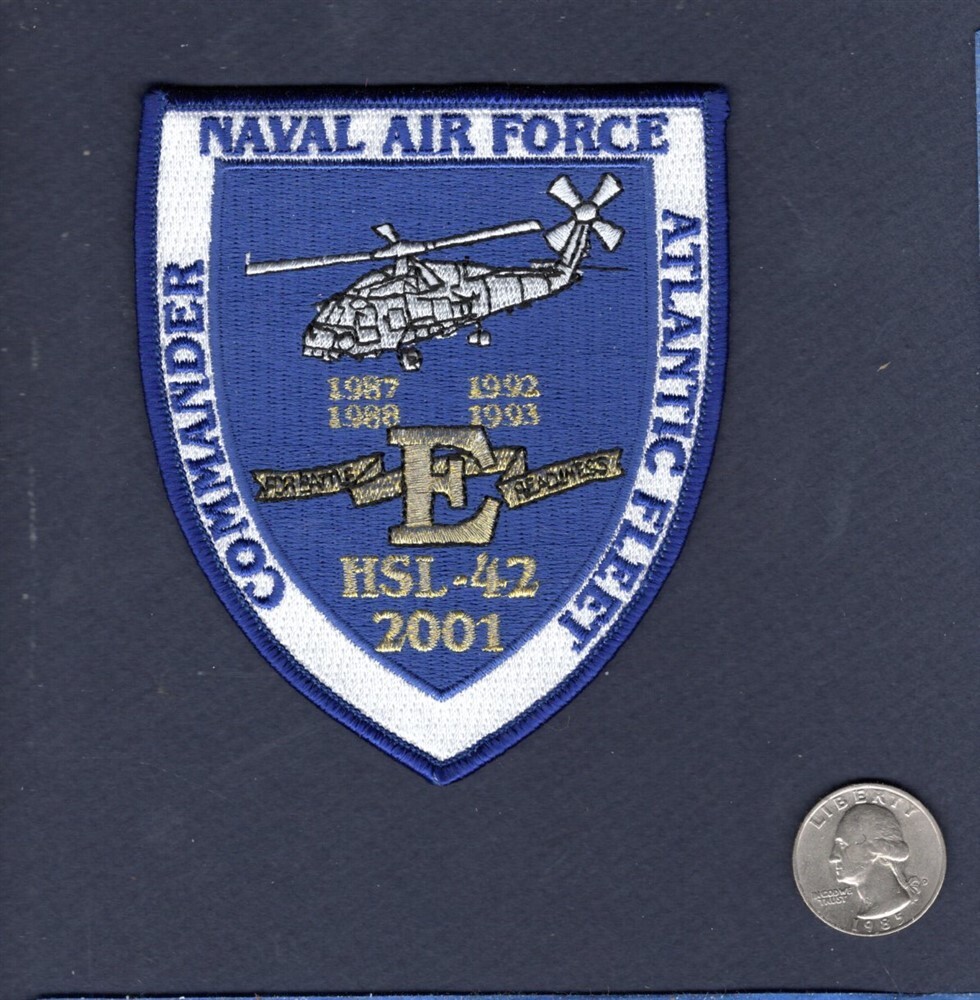 HSL-42 PROUD WARRIORS Battle E 2001 US NAVY SH-60 Helicopter Squadron ...