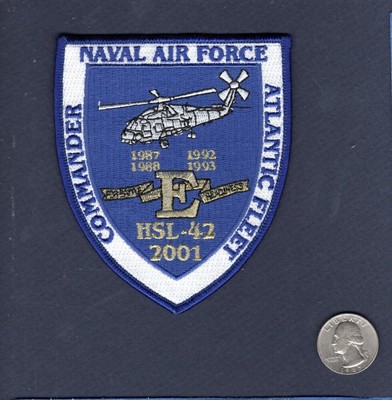 HSL-42 PROUD WARRIORS Battle E 2001 US NAVY SH-60 Helicopter Squadron ...