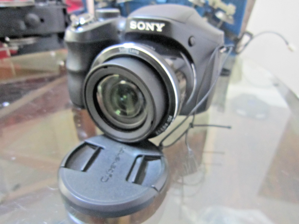 SONY CYBER-SHOT 20.1 MEGAPIXEL 26X ZOOM DIGITAL CAMERA KIT DSC-H200 | eBay