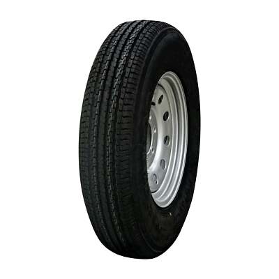 Taskmaster 16" 10 ply Radial Trailer Tire & Wheel ST 235/80 R16 6 Lug ...