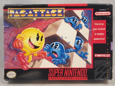 Pac-Attack (Super Nintendo | SNES) Authentic BOX ONLY | eBay