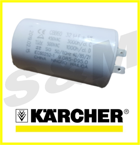 Genuine Karcher Pressure Washer Capacitor 32uF 90850950 K3 K4 K5 | eBay