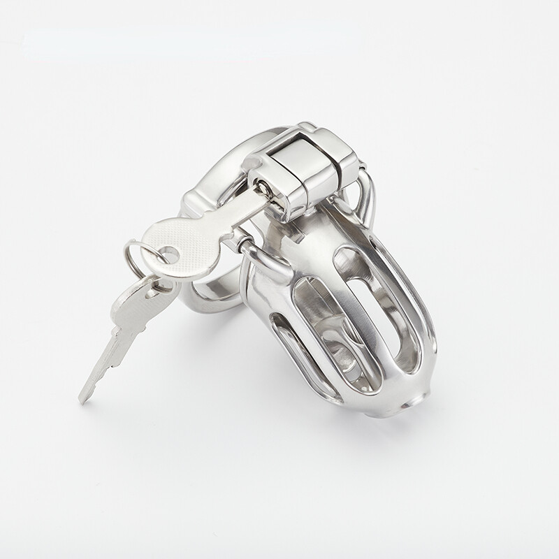 Customized Male 3D Print Stainless Steel Chastity Cage Device with Tube ...