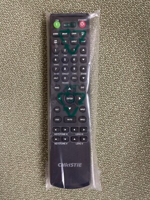 REMOTE CONTROL FOR CHRISTIE DHD700-GS DWU700-GS DWX555-GS DHD555-GS ...