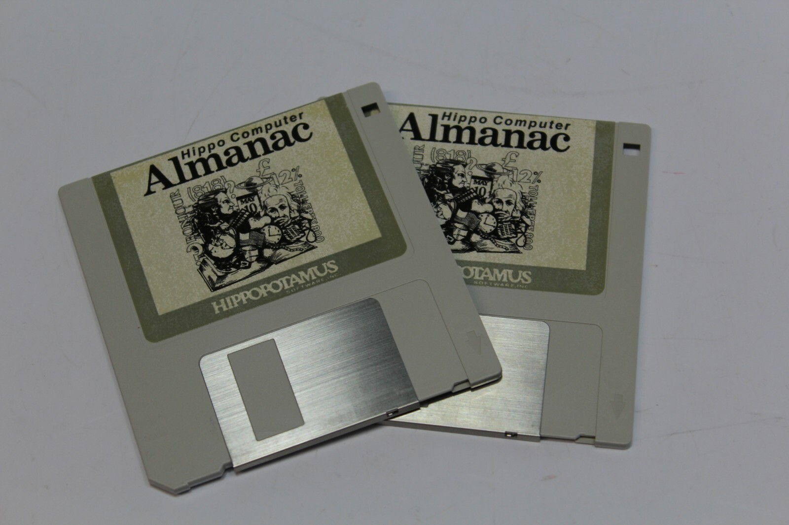 VTG Hippopotamus Software Hippo Computer Almanac 1985 Untested As Is | eBay