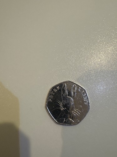 peter rabbit 50p 2016 half whisker RARE COIN | eBay UK
