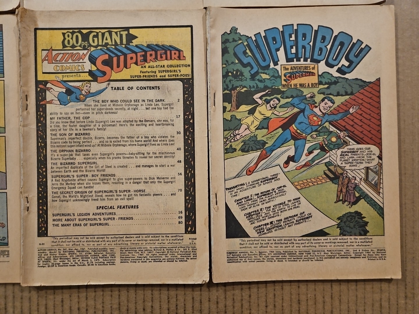 DC, Marvel, Archie Lot of 14 Coverless Silver Age Comics Superman ...