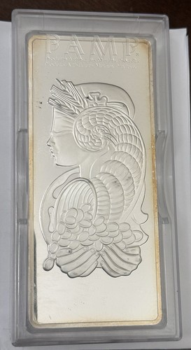 PAMP SUISSE Lady 500 gram 16 oz 999 FINE Silver Bar 500g Box Case C ...