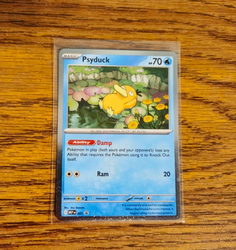 Pokemon TCG Psyduck MEP 007 Mega Evolution Black Star Promo | eBay