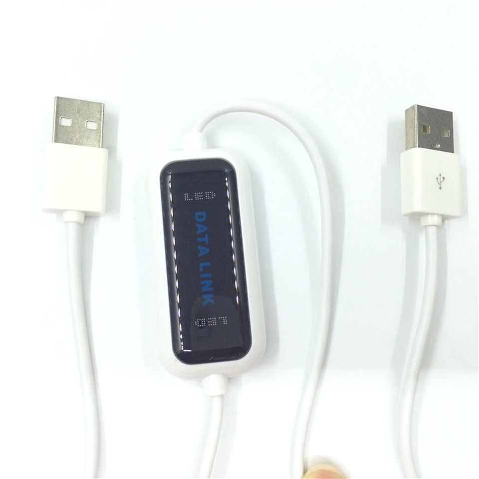 USB PC to PC Online Share Sync Link Net Direct Data File Transfer ...