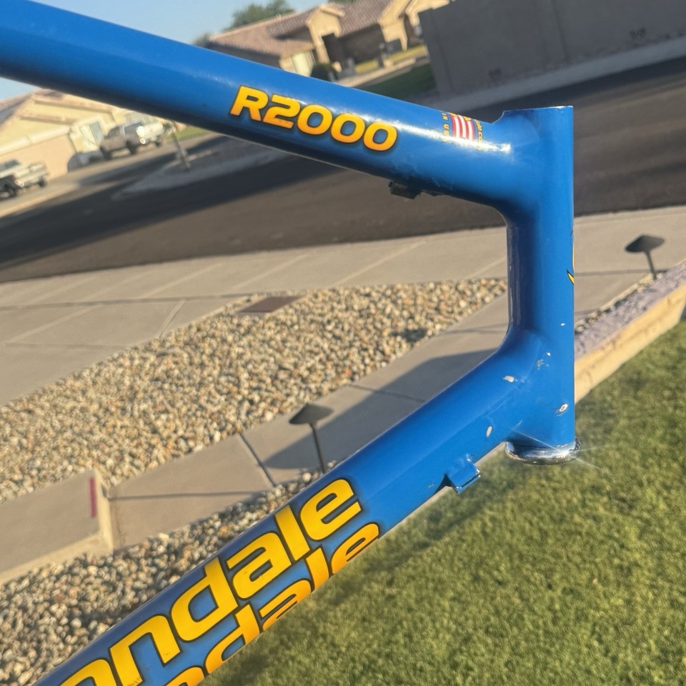 Vintage Cannondale CAAD4 R2000 Road Bike Frame - XL (24"/61cm) Iconic ...