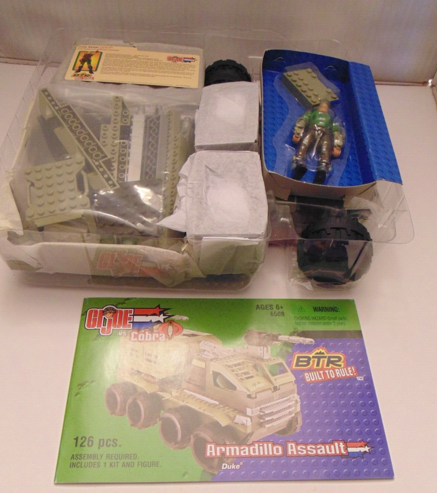 GI JOE vs. Cobra BTR Armadillo Assault with Duke 2003 | eBay