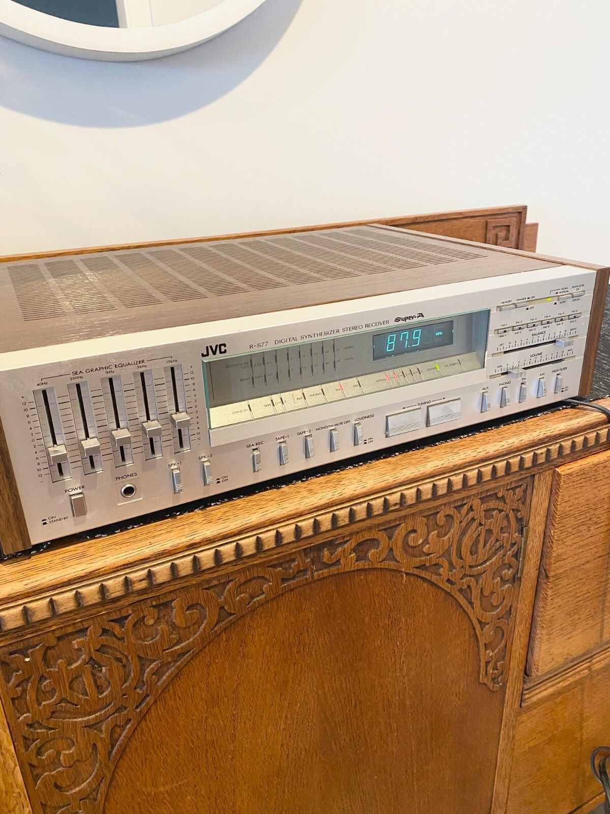 JVC R-S77 STEREO Receiver -- Excellent Condition! Power Tested Only! | eBay