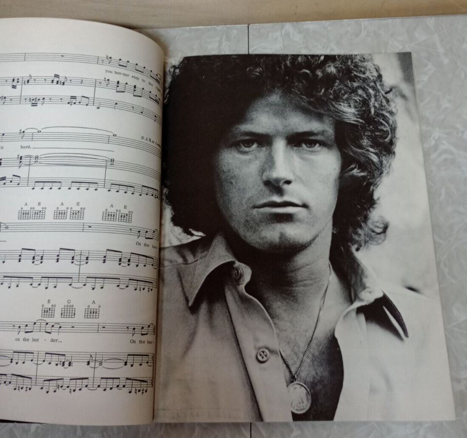 Eagles On The Border Song Book 1975 Warner Bros. Publications | eBay