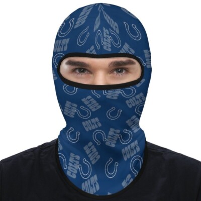 Indianapolis Colts Fans Sunscreen Headcover Cap Cycling Printed Head ...